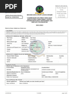 NCL Application and OBC Form and Affidavit | PDF | Identity Document
