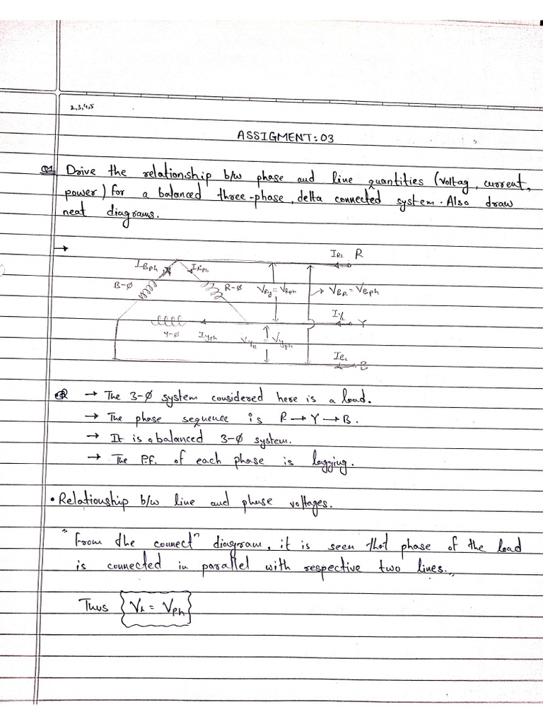 Bee Assignment 3 MH Saboo Siddiqui College of Engineering | PDF