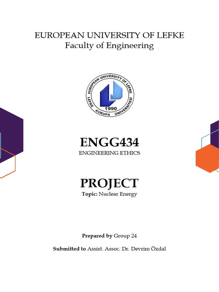 Nuclear Energy Project Overview | PDF | Nuclear Power | Fossil Fuel ...