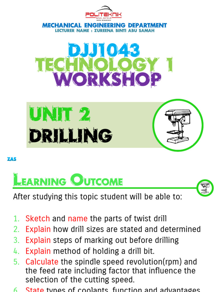 Unit 2 - Drilling 29 | Download Free PDF | Drill | Drilling