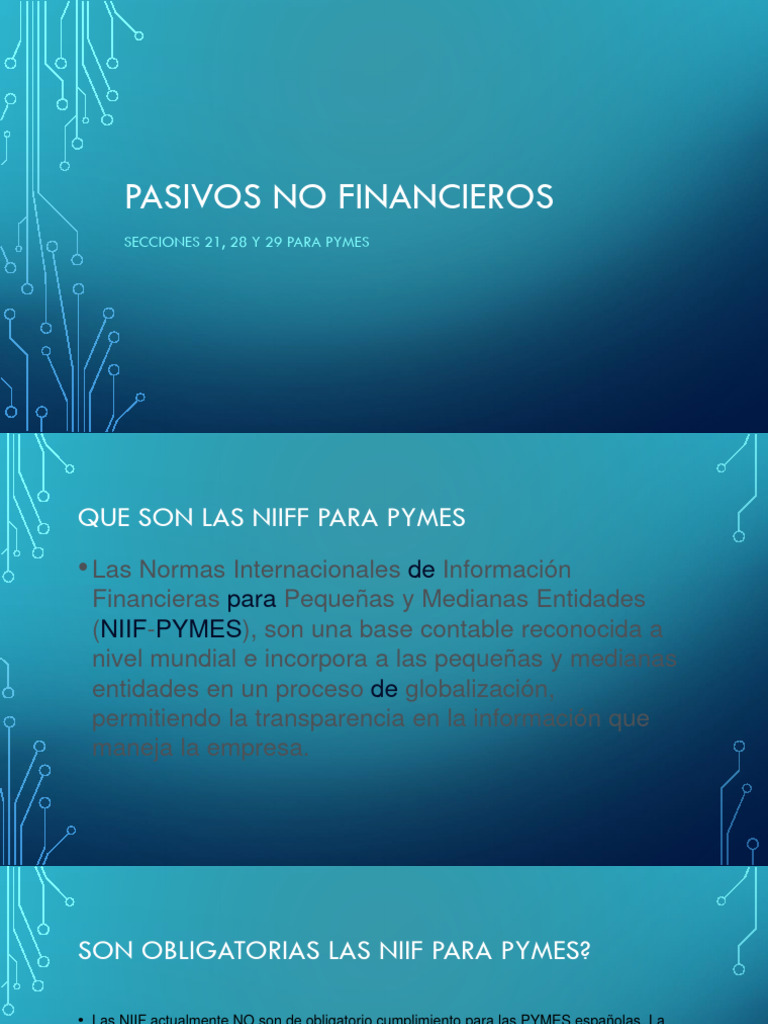 Niff para Pymes (1) 2 | PDF | normas internacionales de INFORMACION ...