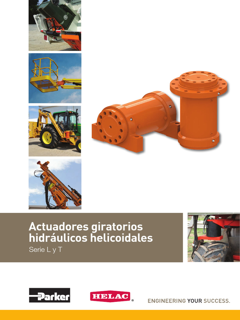 HY34-1080 Helac Rotary Actuator Catalog Spanish A4 09272017 | PDF ...