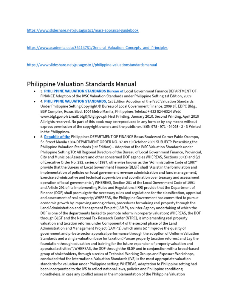 General Valuation Concepts and Principles | Download Free PDF | Real ...