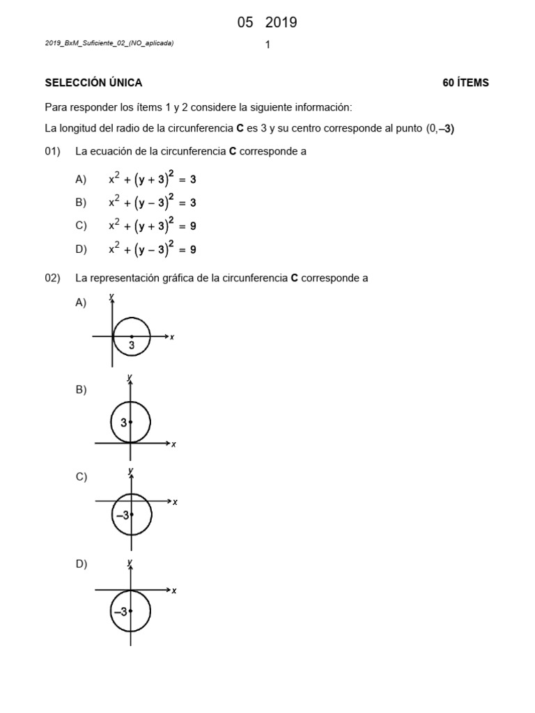 Examen Bachillerato MEP Costa Rica 1 | PDF | Geometría | Geometría ...