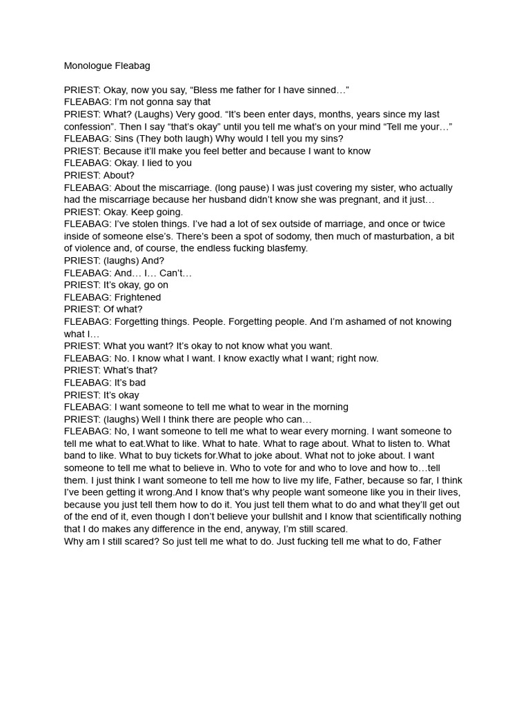 Fleabag | PDF
