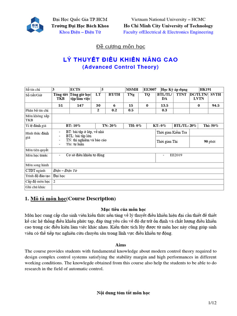 Ntrol Automation Advanced Control Theory Pdf