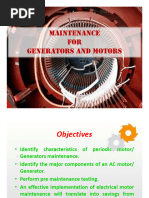 Motor Preventive Maintenance Checklist | PDF