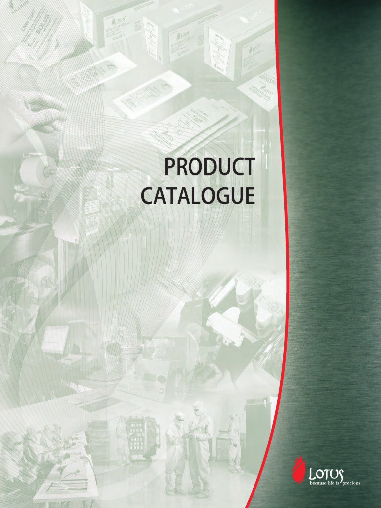 Lotus Surgicals Product Ecatalogue | PDF | Surgical Suture