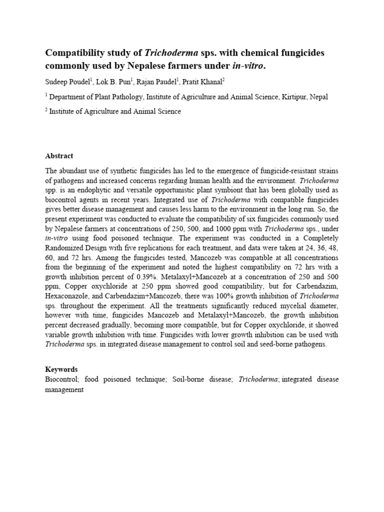 Pathology Pratit | PDF | Plant Pathology | Biological Pest Control