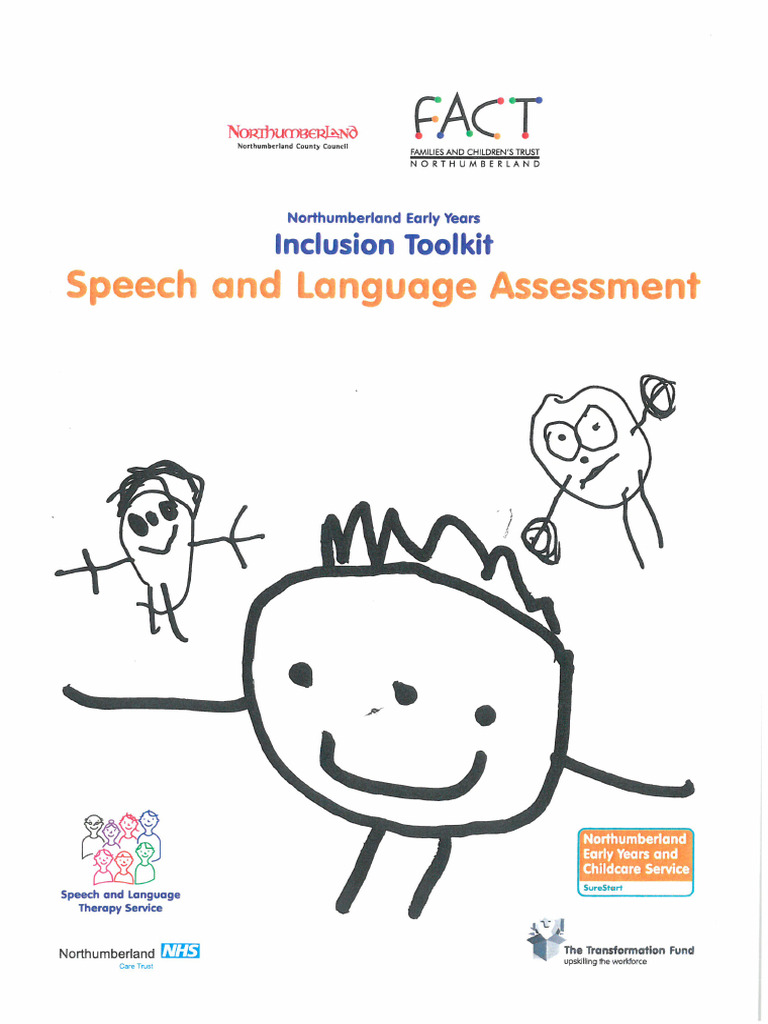 2 Speech and Language Screening Assessment | PDF