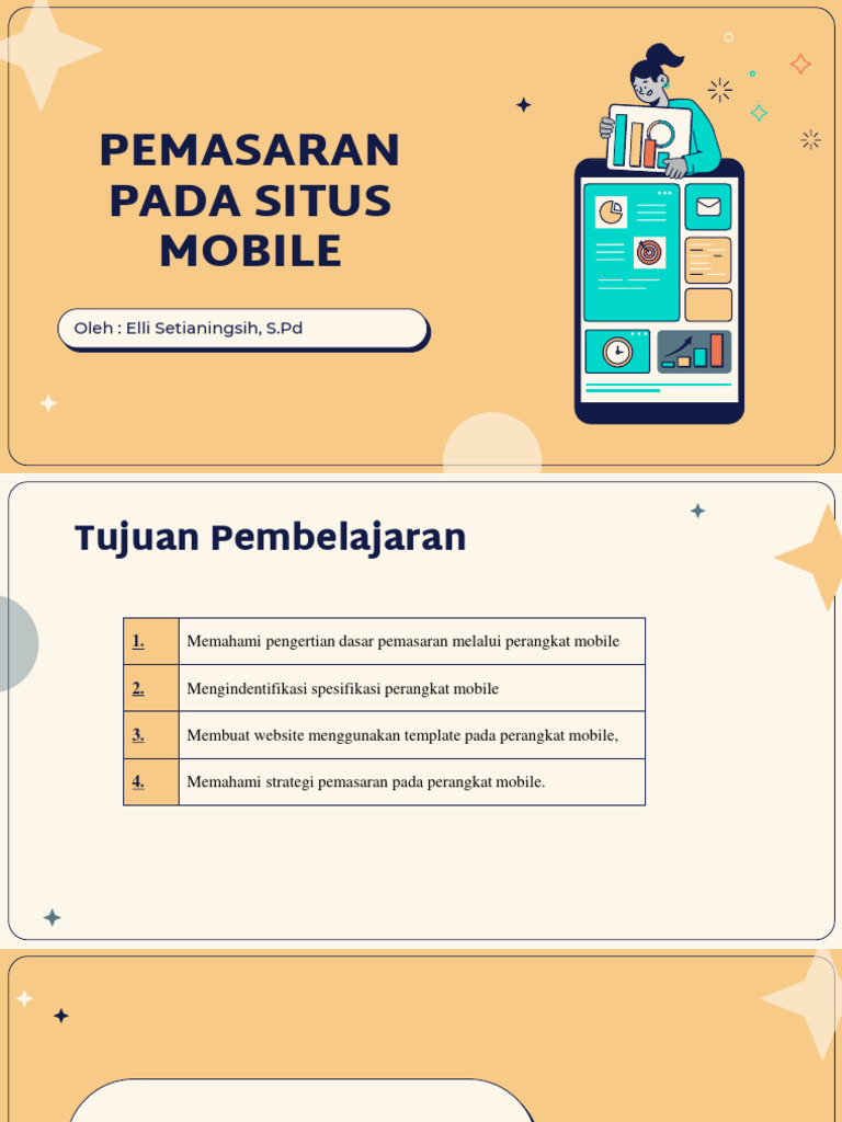 Pemasaran Pada Perangkat Mobile | PDF | Komputer
