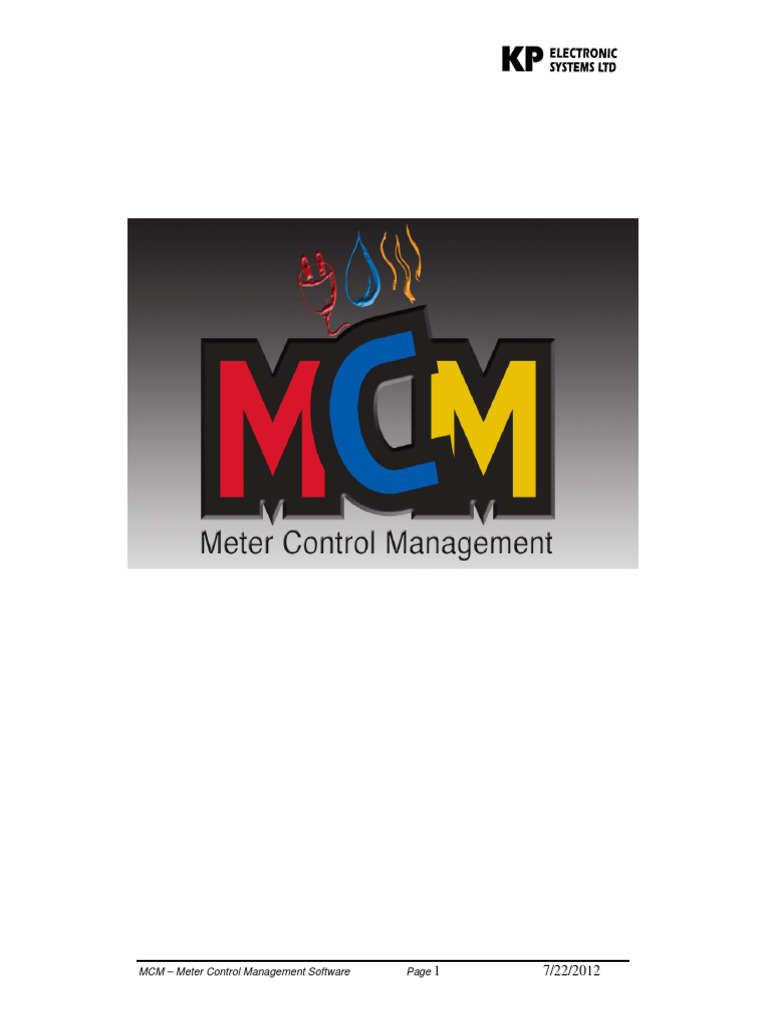 MCM - User Manual | PDF | Microsoft Windows | Operating System