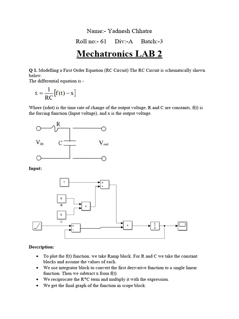 Lab 2 Pdf Derivative Function Mathematics