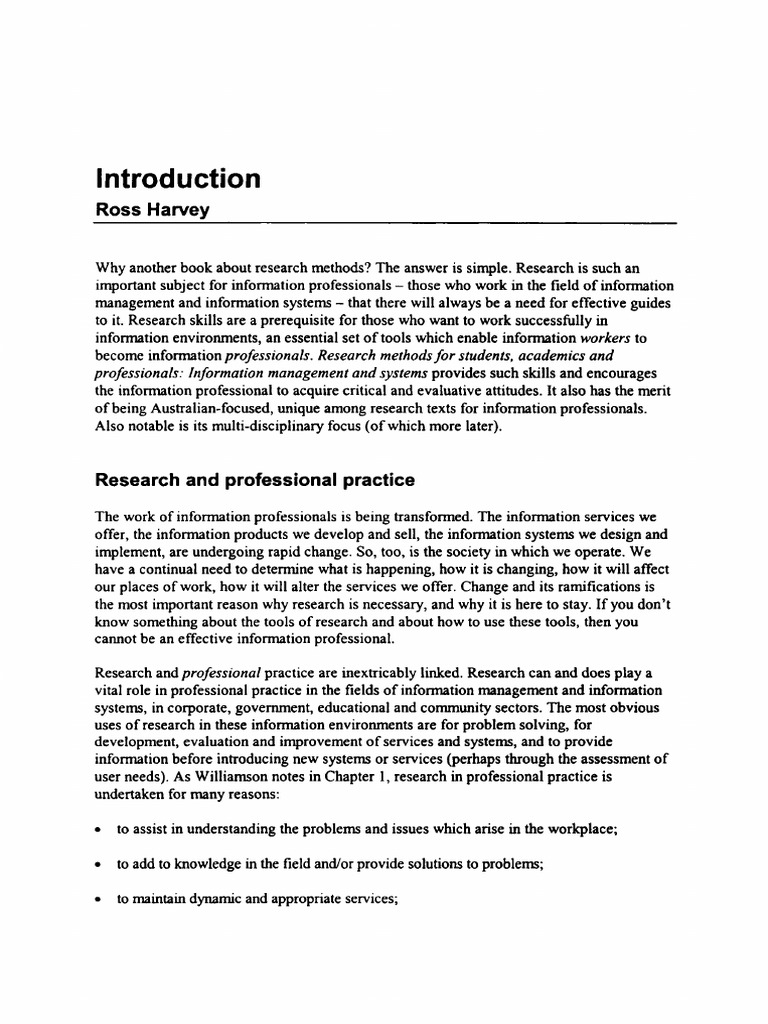 Introduction - 2002 - Research Methods For Students Academics and ...