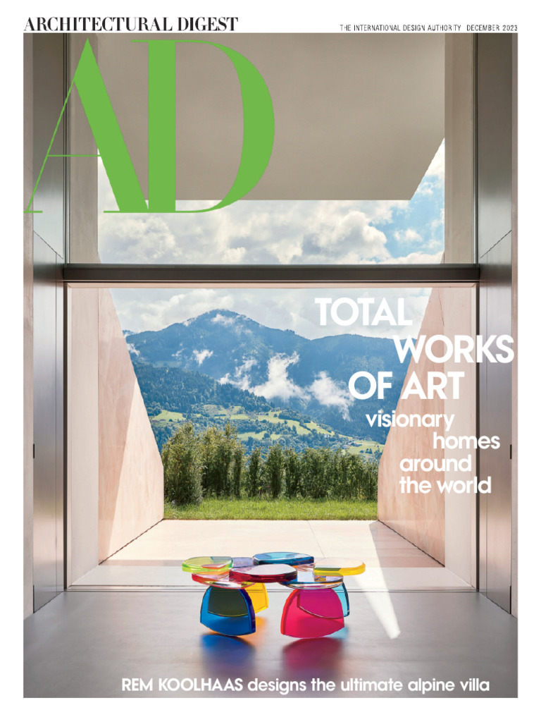 Architectural Digest USA - December 2023 | PDF | United States Postal ...