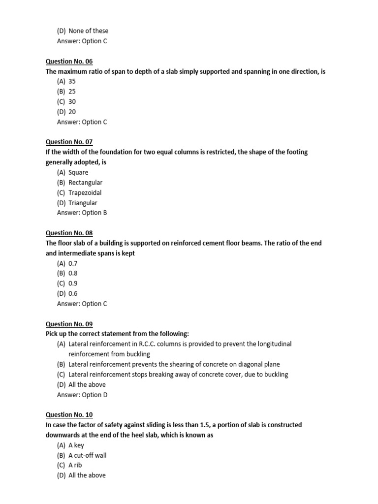 RBC Note-Reduced | PDF | Beam (Structure) | Bending