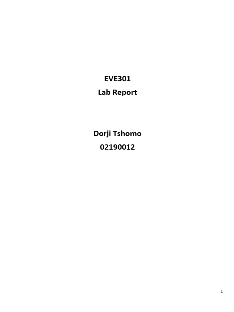 Lab Report 02190012 | PDF | Drainage Basin | Hydrology