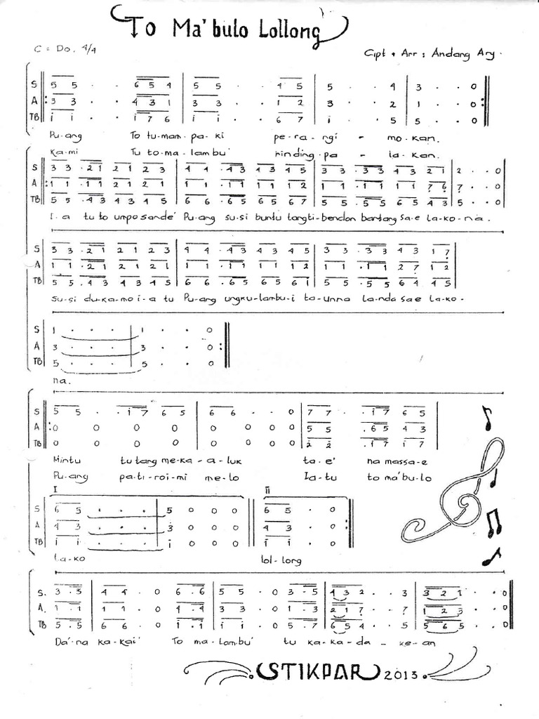 To Ma'Bulolollong | PDF