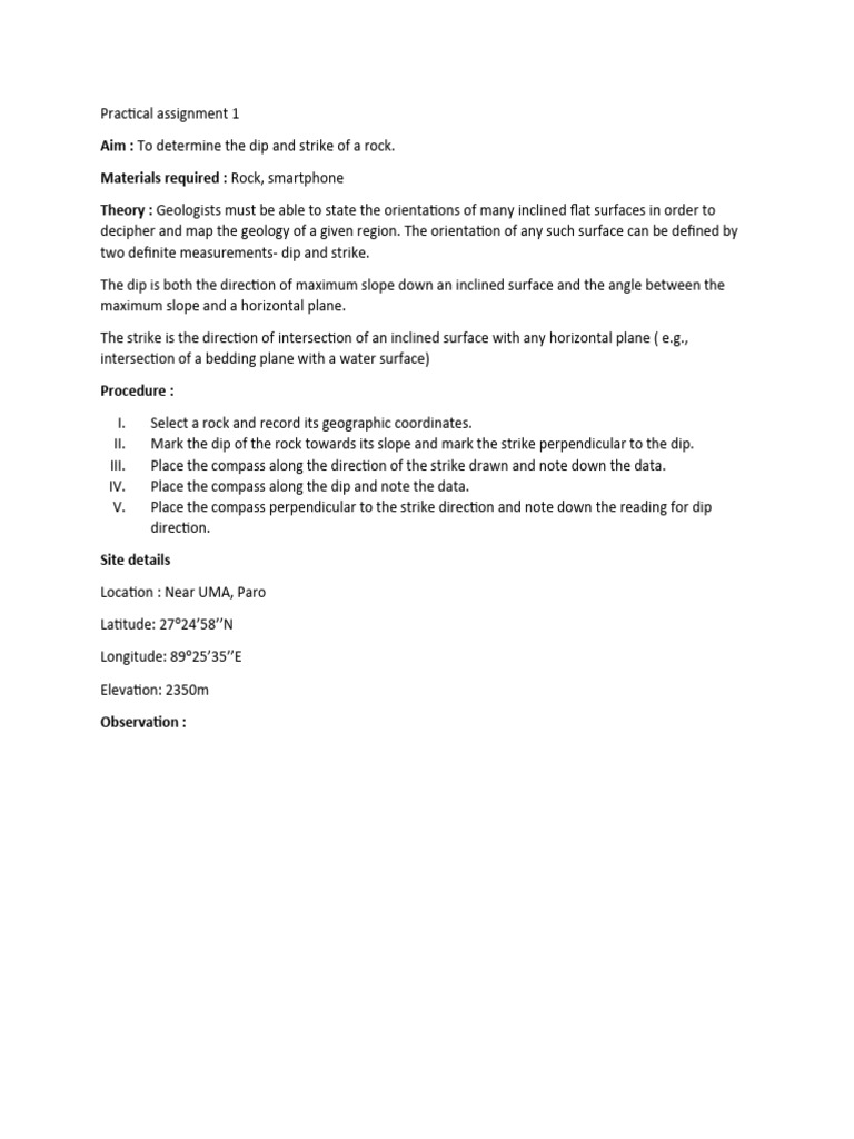 Practical Assignment 1 | PDF | Social Science | Travel