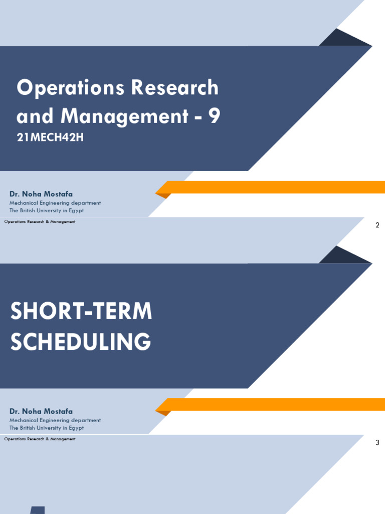 OM Lec 09 | PDF | Business | Engineering