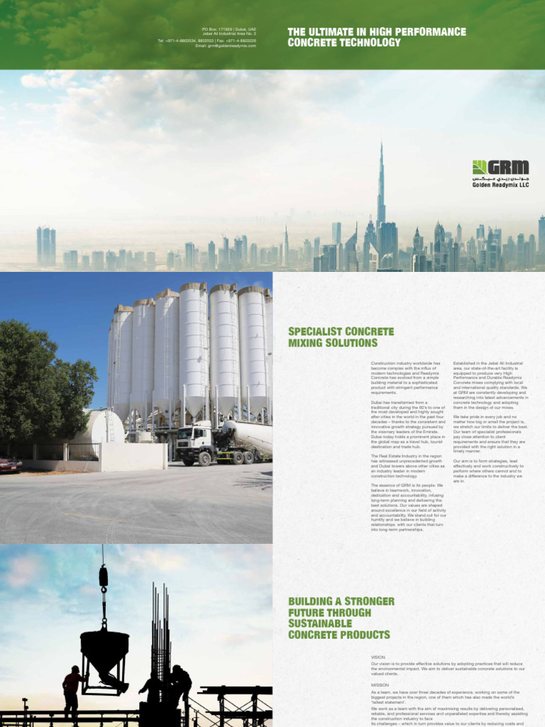 GRM Brochure Final | PDF | Dubai