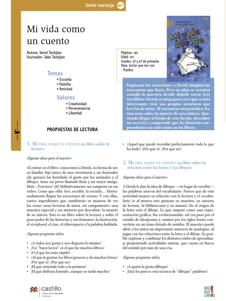 Mi Vida Como Un Cuento | PDF