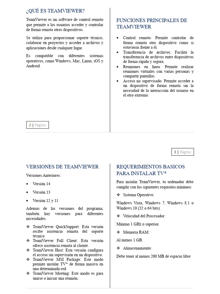 Manual TeamViewer | PDF | Microsoft Windows | Mac OS