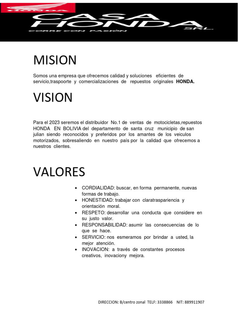MISION Vision | PDF
