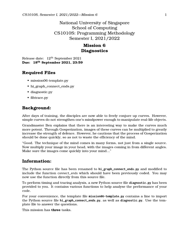 Mission 06 | PDF | Function (Mathematics) | Anonymous Function Mission 06 | PDF | Function (Mathematics) | Anonymous Function