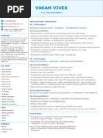 Deepali Kumar CV | PDF | User Interface | Design