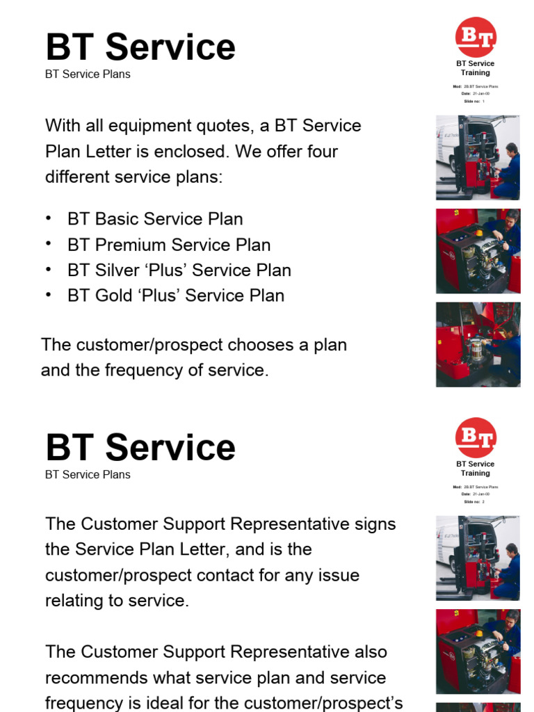 BT Service | PDF