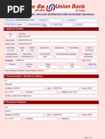 DCB Bank Account Opening Form | PDF | Government And Personhood