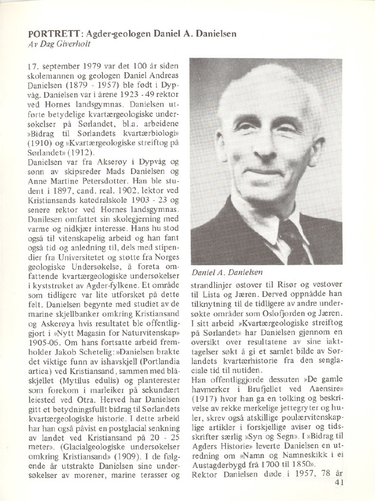 Daniel Danielsen | PDF