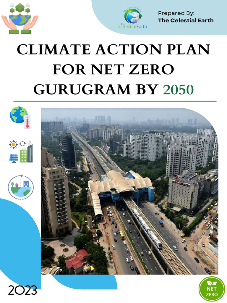 Gurugram Net Zero Plan 2050 | PDF | Climate Change Mitigation ...