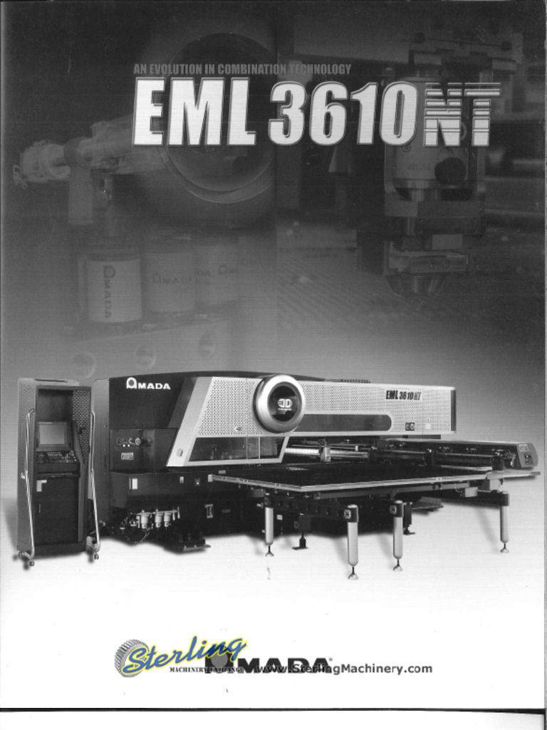 Amada EML 3610 NT Brochure | PDF