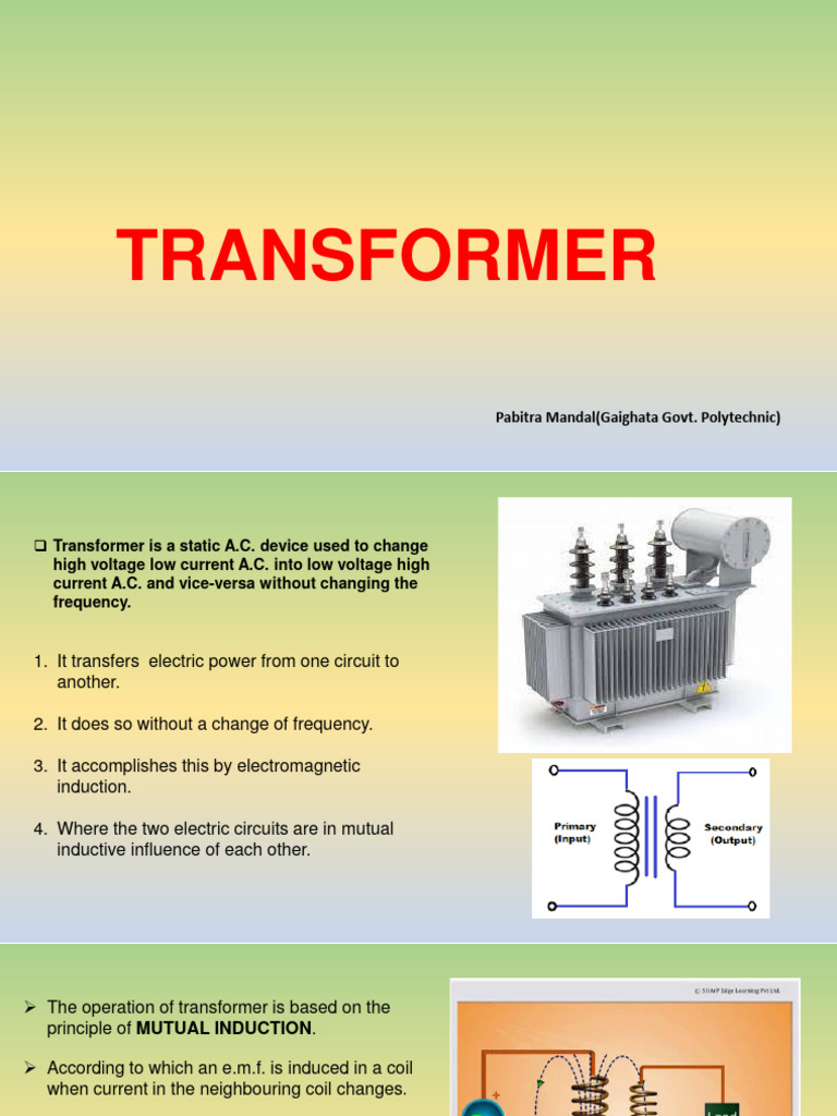 TRANSFORMER | PDF | Transformer | Inductor TRANSFORMER | PDF | Transformer | Inductor