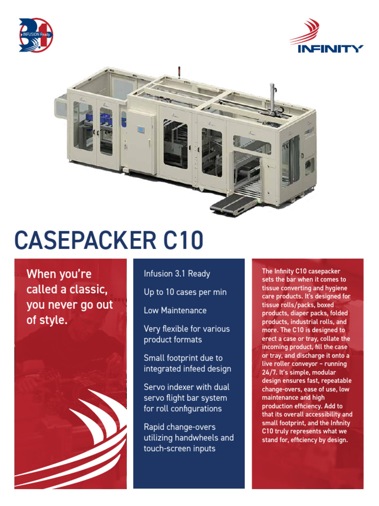 Casepacker C10 | PDF | Manufactured Goods