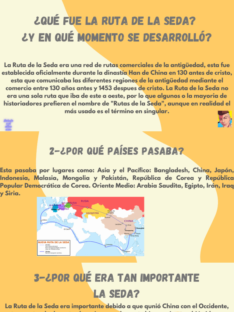 Historia y Legado de la Ruta de la Seda | PDF