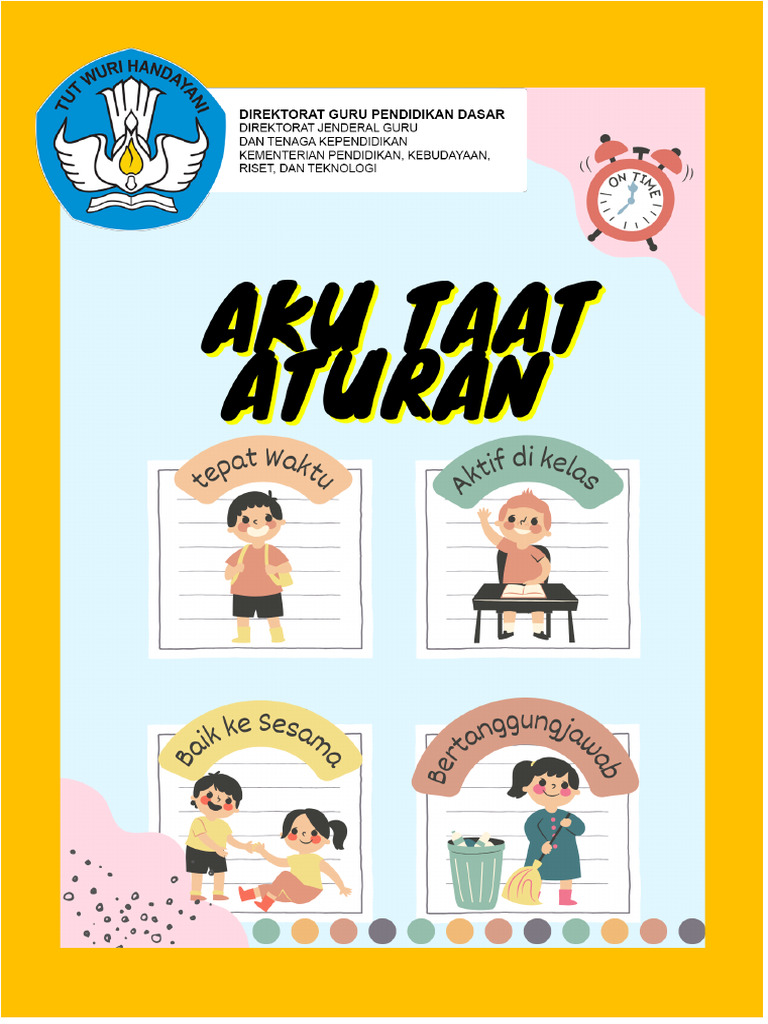 Modul Ajar Pendidikan Pancasila - Aku Taat Aturan - Fase C | PDF