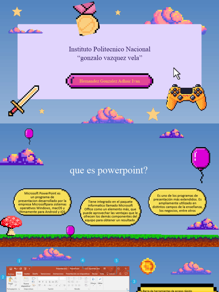 Purple Illustrative Pixel Art Game Presentation | PDF | Microsoft ...