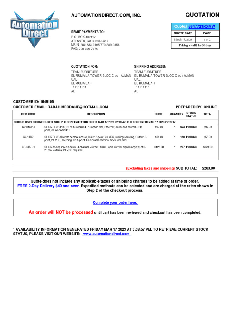 ADC Quote | PDF | Point Of Sale | Computer Science