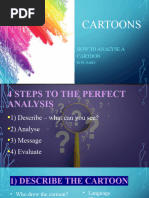 Cartoon Analysis: A Four-Step Guide | PDF | Cartoon | Humour