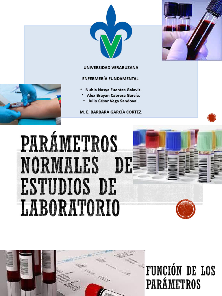 Parámetros Normales de Estudios de Laboratorio | PDF