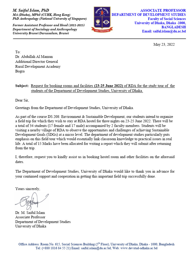 Rural Development Academy | PDF