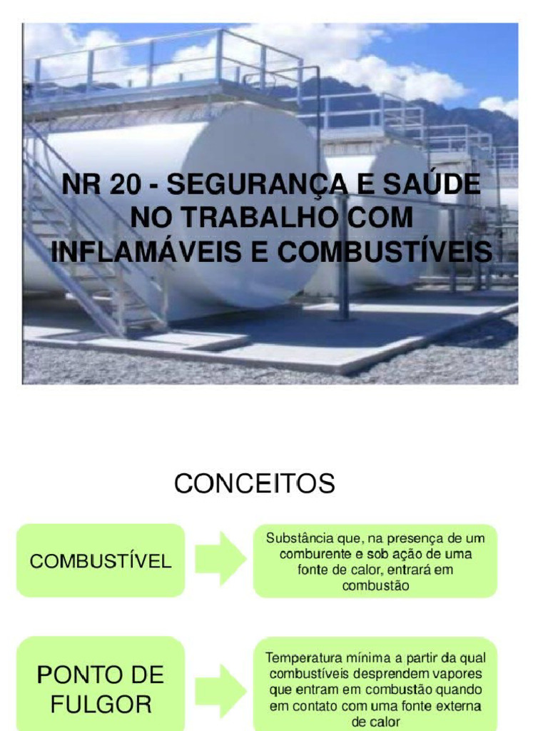 Treinamento NR20 | PDF