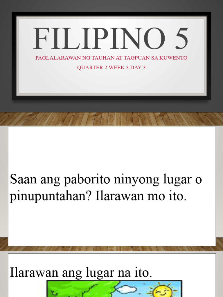 FILIPINO Q2 W3 Day3 | PDF