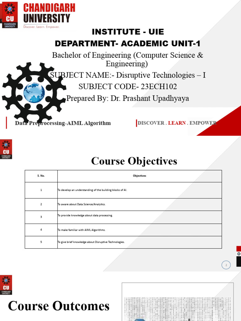 Data Preprocessing-AIML Algorithm1 | PDF | Machine Learning ...