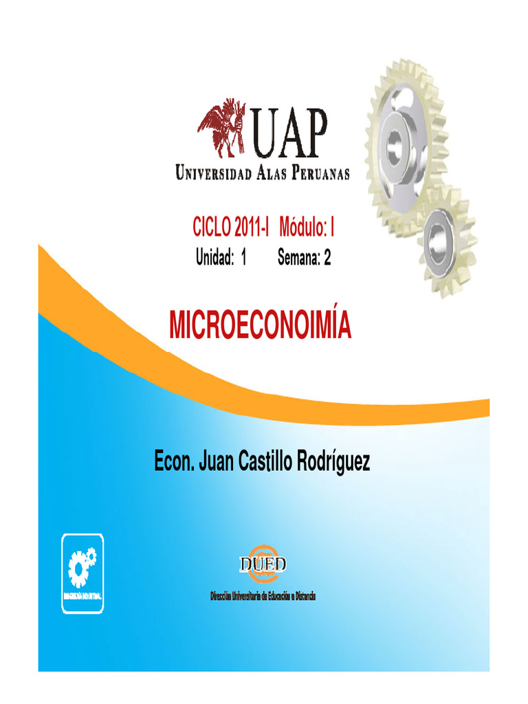2 Que Es La Economia | PDF | Ciencias económicas | Macroeconómica