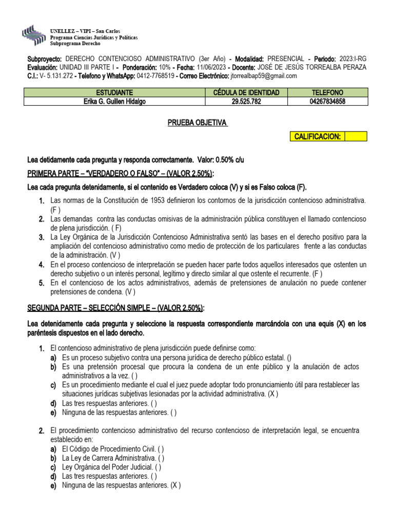 DCA - Evaluacion - M3-P1 - Prueba Escrita | PDF | Ley procesal | Procedimiento Civil
