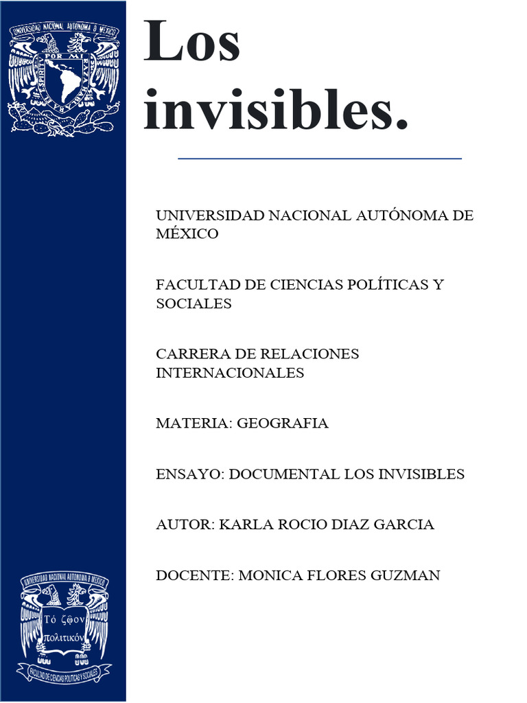 El documental | PDF | Migración humana | Inmigración